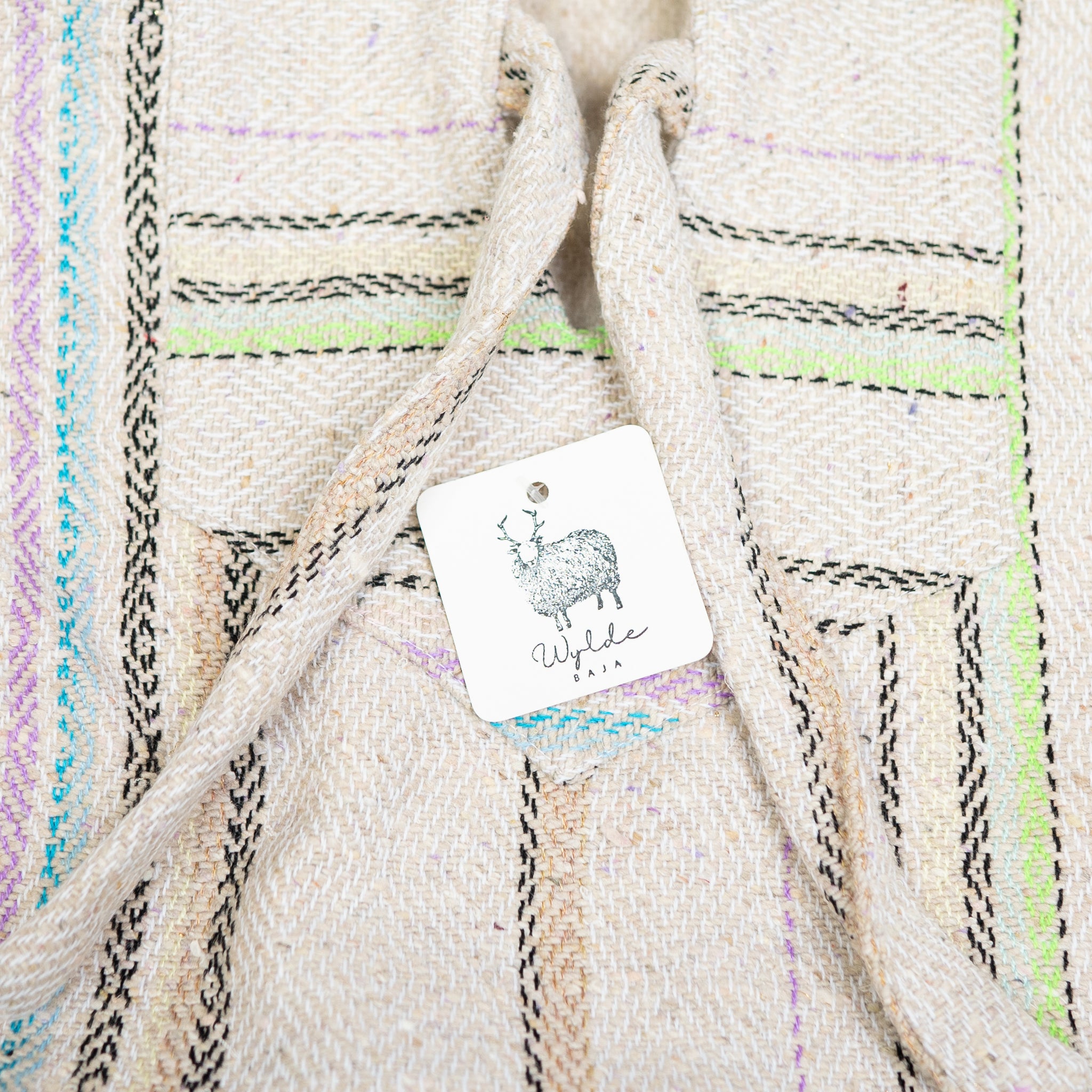 Hippies.com - Baja Hoodies Lime Zest Mexican Drug Rug Baja Hoodie ...